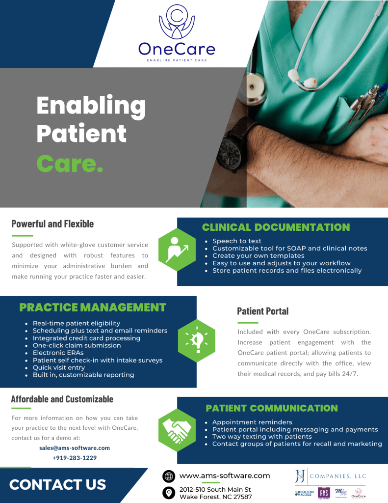OneCare | AMS Software / Doctors Access