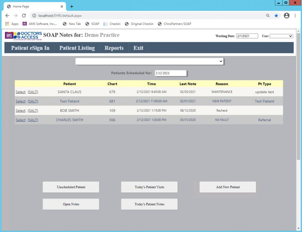 EHR/EMR Software Features + SOAP Notes